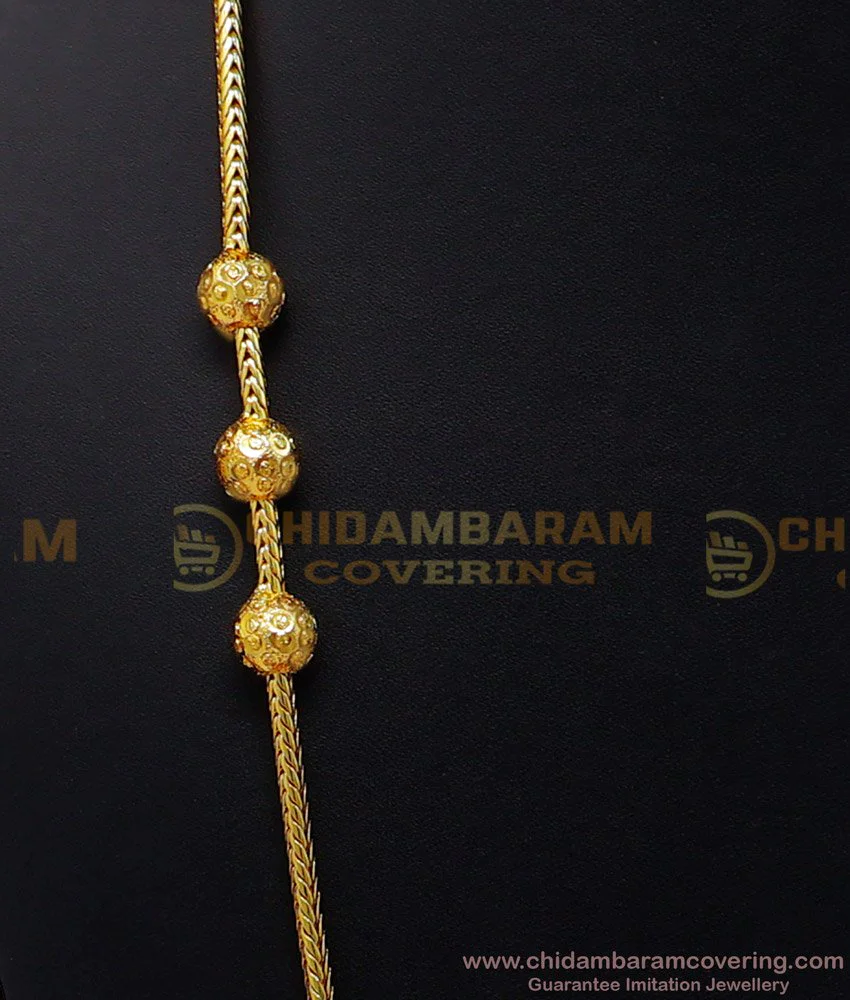 Buy Gold Design Mugappu Screw Thali Kodi Chain Online